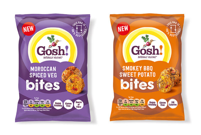 Gosh! Food introduces new plant-based Snack Bites - Sweets & Savoury ...
