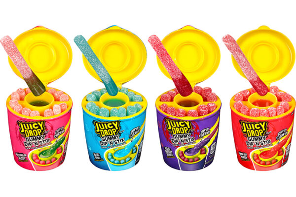 Bazooka Candy Brands introduces Juicy Drop Gummy Dip 'N Stix - Sweets ...