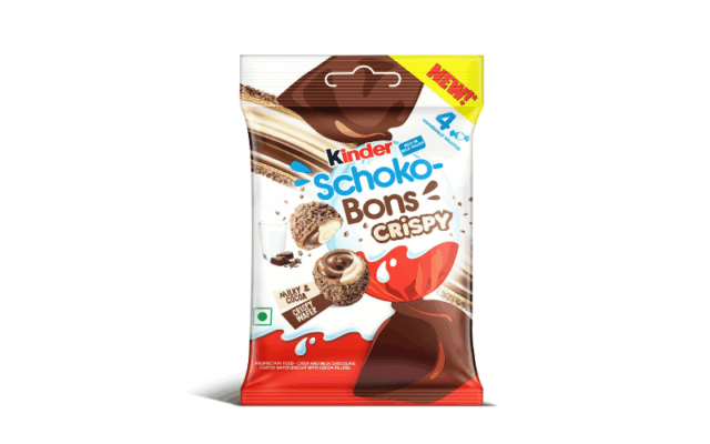 Ferrero India introduces Kinder Schoko-Bons Crispy - Sweets & Savoury ...