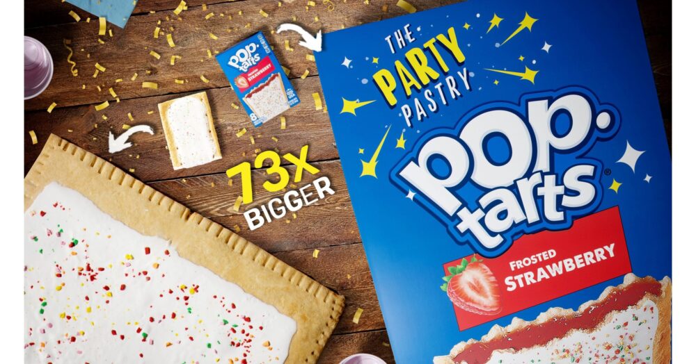 Pop-Tarts debuts its largest taster pastry ever sold - Sweets & Savoury ...