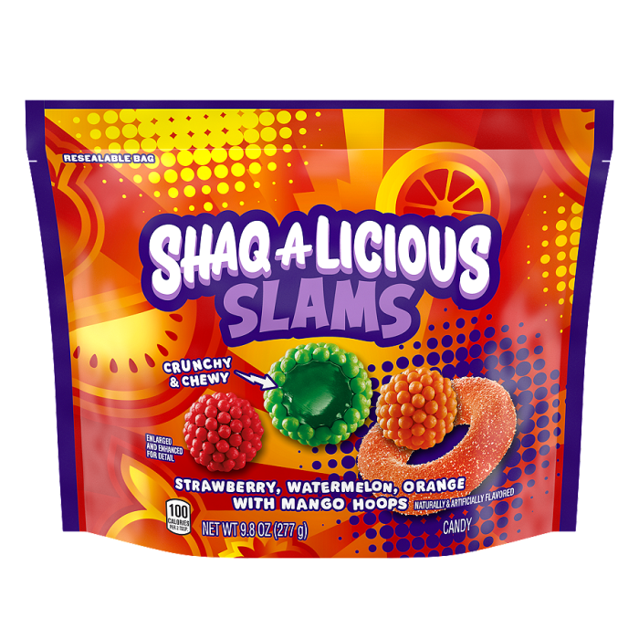 Hershey's and Shaquille O'Neal release new Shaq-A-Licious SLAMS ...