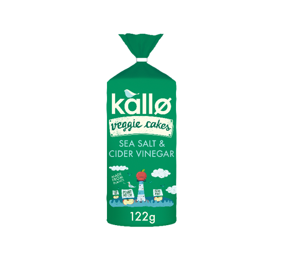 Kallø launches new sea salt and cider vinegar veggie cakes - Sweets ...
